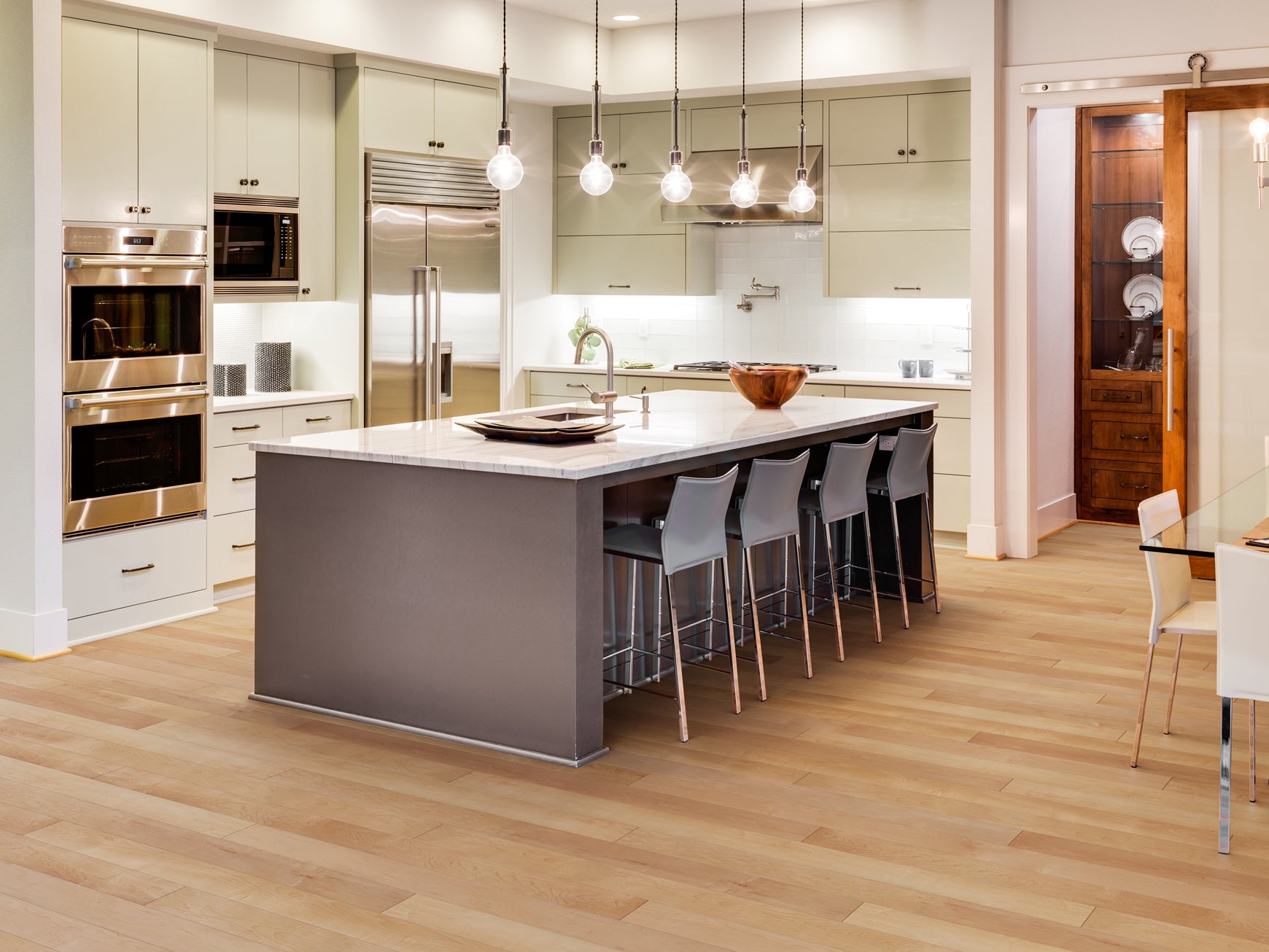 Engineered hardwood flooring